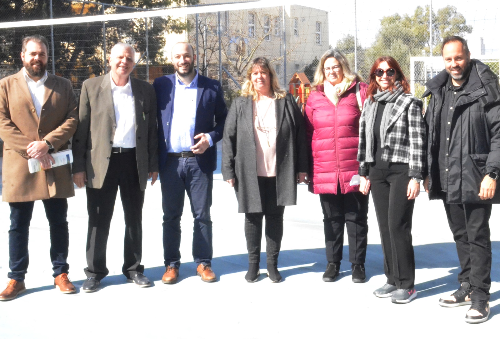 Παραδόθηκε προς χρήση η αθλητική εγκατάσταση στο Γυμνάσιο Λυκόβρυσης